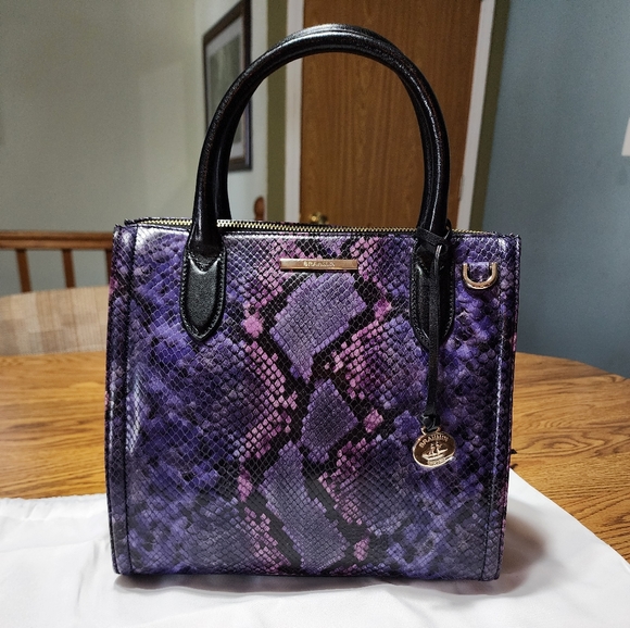 Brahmin | Bags | Set Nwt Brahmin Purple Potion Winter Light Small ...